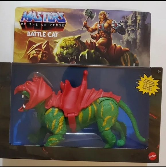 Mattel | Toys | Masters Of The Universe Origins Battle Cat With Armor ...